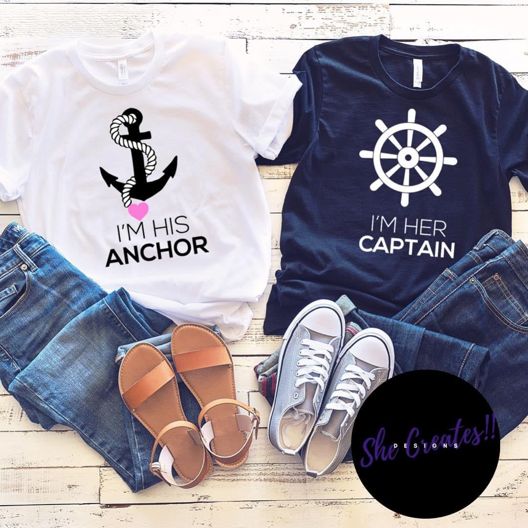 Her Captain/His Anchor – She Creates Designs!!!